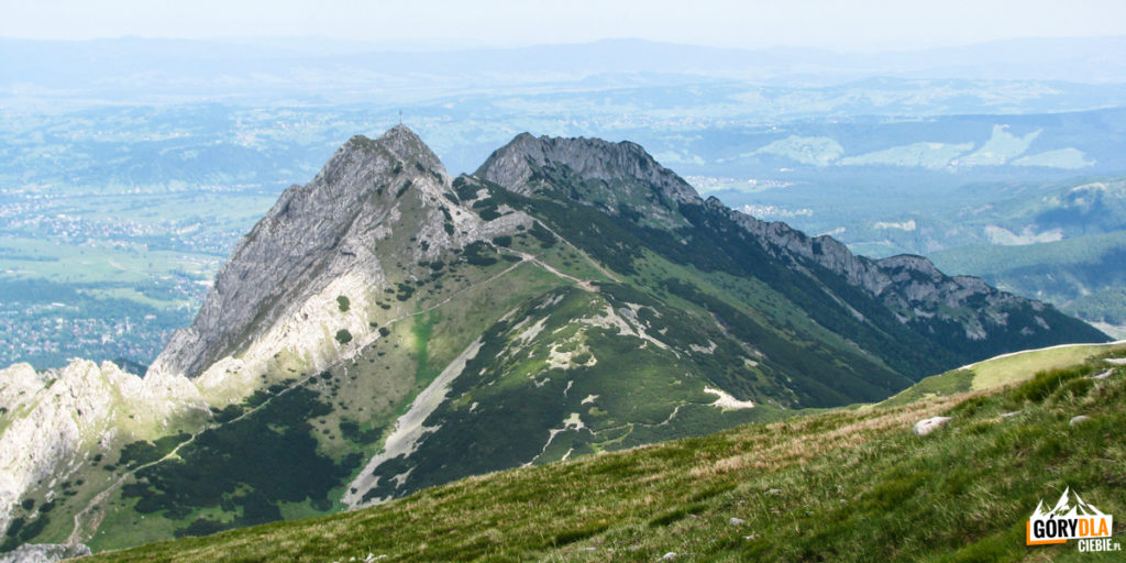 Czerwone Wierchy z Kasprowego Wierchu - mapa i opis trasy