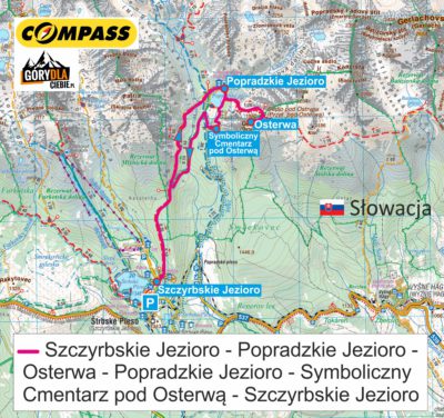 Widokowa Przełęcz pod Osterwą i Popradzki Staw w Tatrach Słowackich