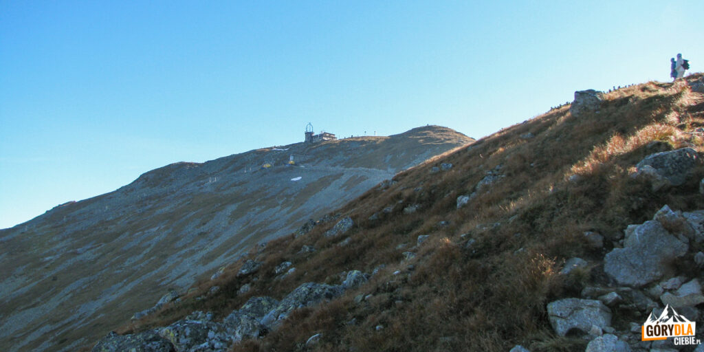 Czerwone Wierchy z Kasprowego Wierchu - mapa i opis trasy